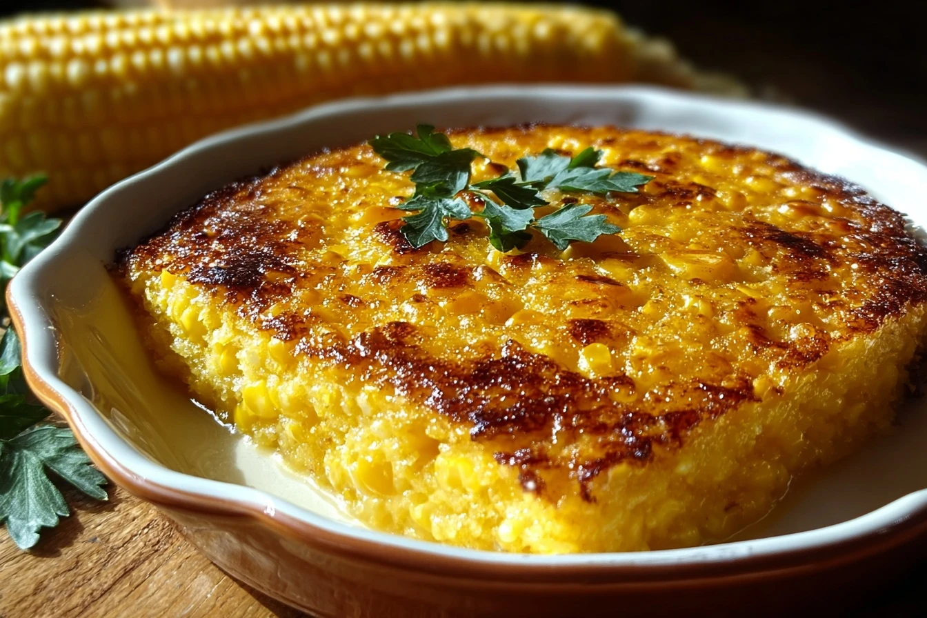 Golden Honey-Glazed Corn Casserole: A Sweet Comfort Delight